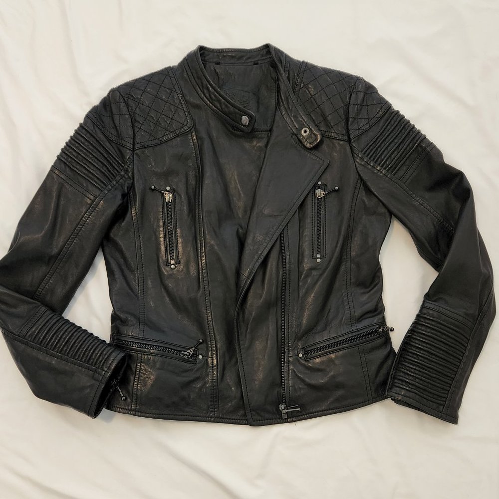 Brand New! D73 Authentic Leather Motorcycle Jacket Wo… - Gem